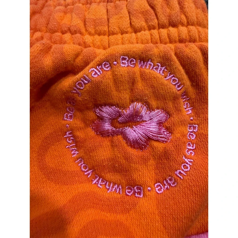 Nike | Shorts | Nike Project Euphoria Pink Orange Swirl Fleece Shorts ...